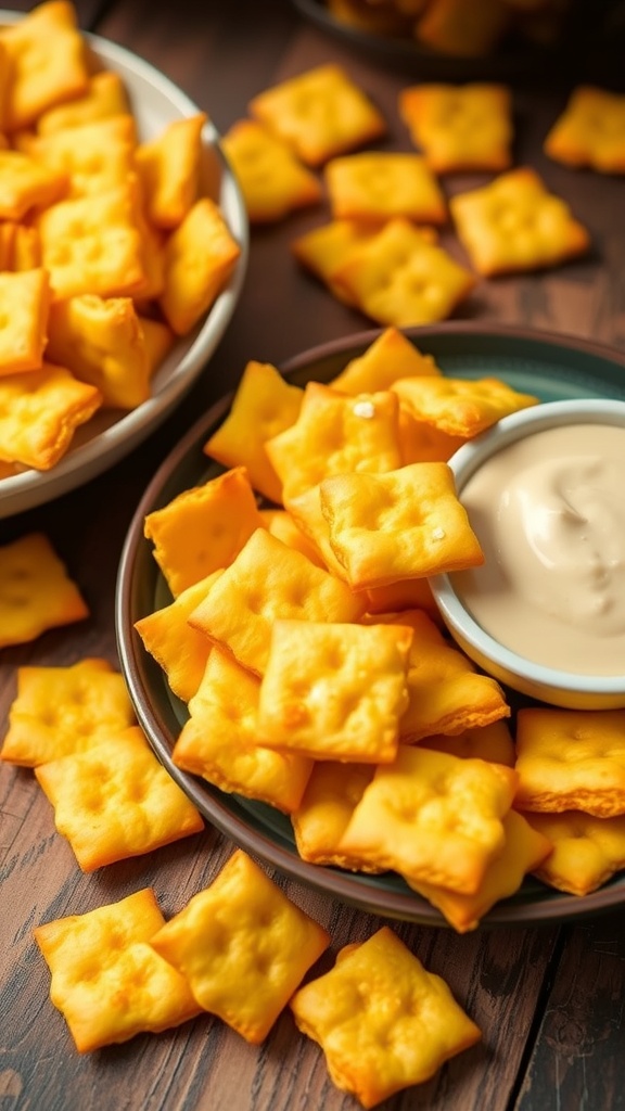 Homemade Cheese Crackers Recipe